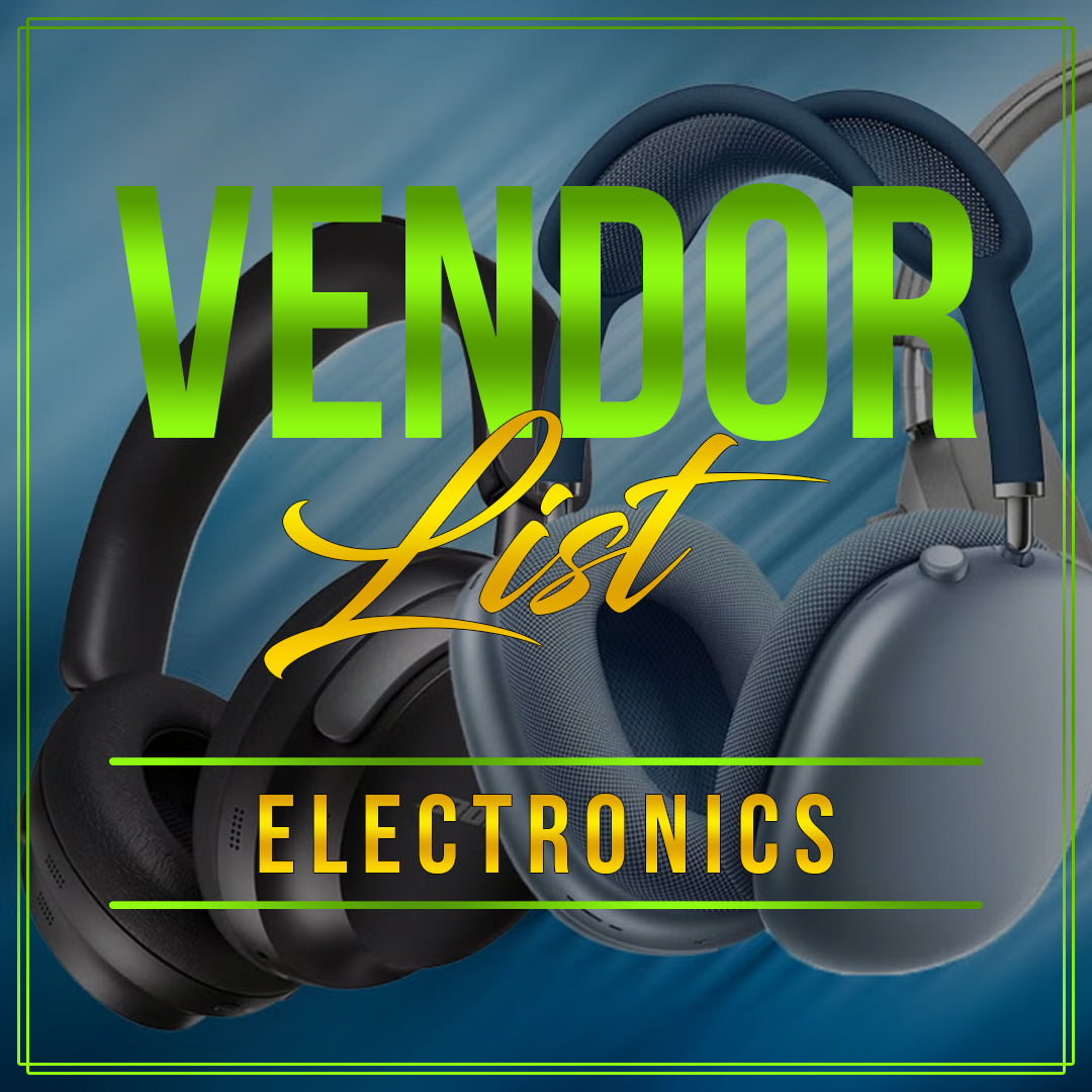 Electronics Vendor List – Wealthy Starters